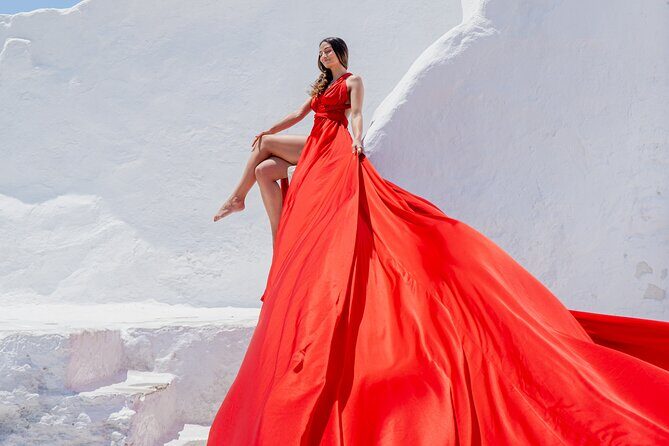 Flying Dress Mykonos Photoshoot - Practical Tips for Maximizing Your Photoshoot