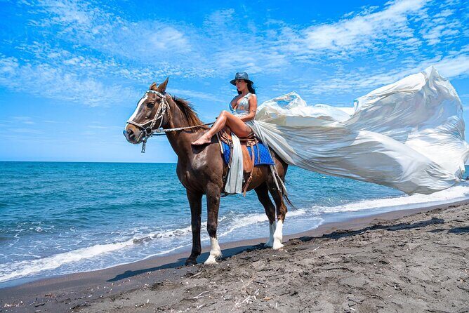 Flying Dress Photo in Santorini Greece - A Detailed Look at the Flying Dress Photoshoot Experience