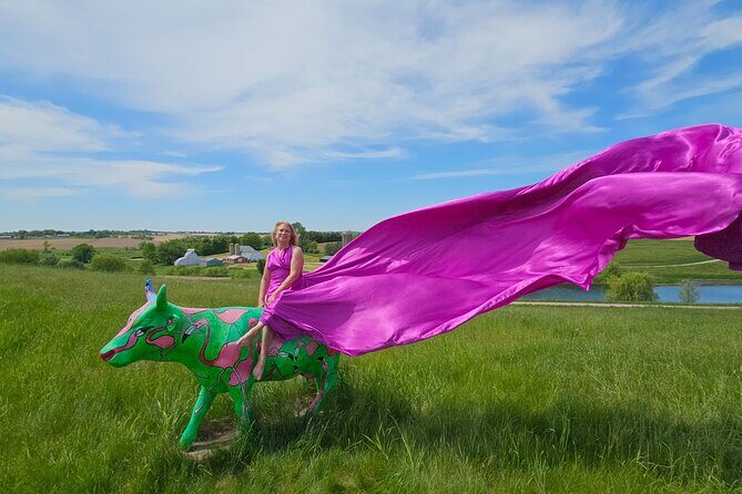 Flying Dress Photo Shoot in Madison WI - How the Shoot Works: Step-by-Step