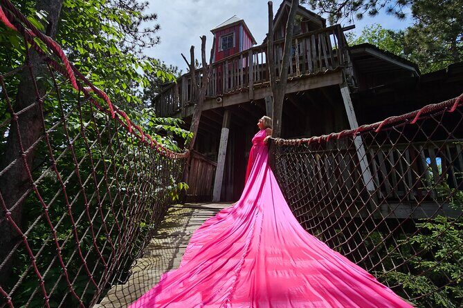 Flying Dress Photo Shoot in Madison WI - Who Will Love This?