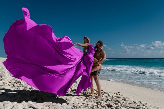 Flying Dress Photo Shoot in the Mexican Caribbean - Detailed Breakdown of the Itinerary and Location Benefits