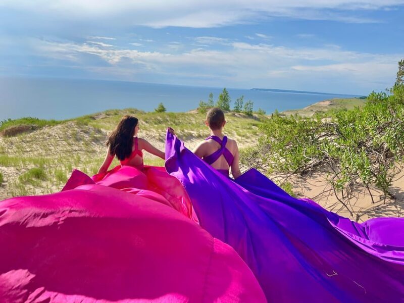 Flying Dress Photo Shoot Traverse City & Surrounding Areas - FAQ
