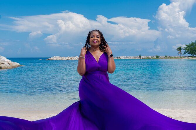 Flying Dress Photoshoot at Doctors Cave Beach Montego Bay Jamaica - FAQ