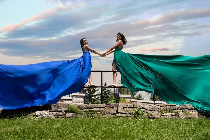 Flying Dress Photoshoot Experience in Ottawa - Who Will Love This?