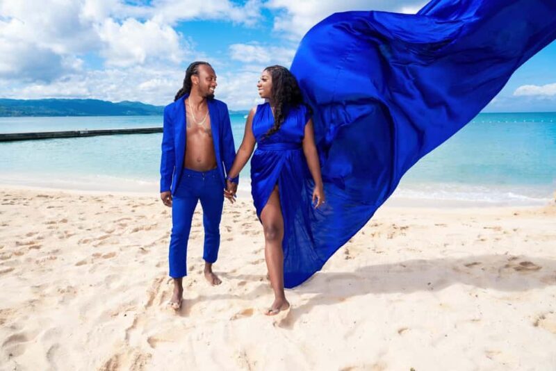 Flying Dress Photoshoot in Jamaica  Stunning Island Views - Key Points