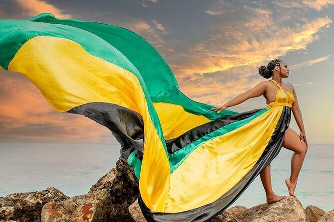 Flying Dress Photoshoot or Clear Kayak Drone Photoshoot Experienc - A Detailed Look at the Flying Dress and Kayak Drone Photoshoot Experience in Jamaica