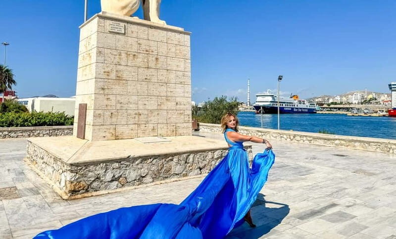Flying Dress Photoshoot - Piraeus Cruise Port - Key Points