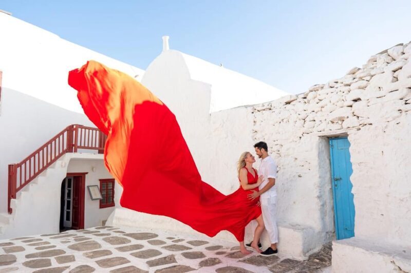 Flying Dress Photoshooting Mykonos - Price and Value