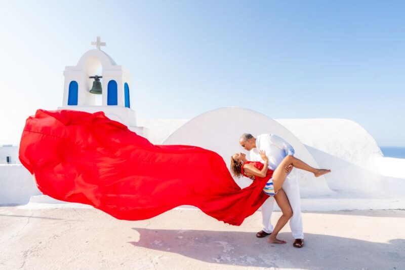 Flying Dress Santorini Photoshoot - Why This Photoshoot Is Worth Considering