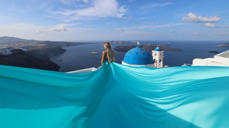Flying Dress Santorini - Flying Dress Santorini Review: A Unique Photographic Adventure on the Greek Island