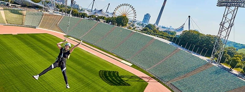 Flying Fox Olympiastadion München - Key Points
