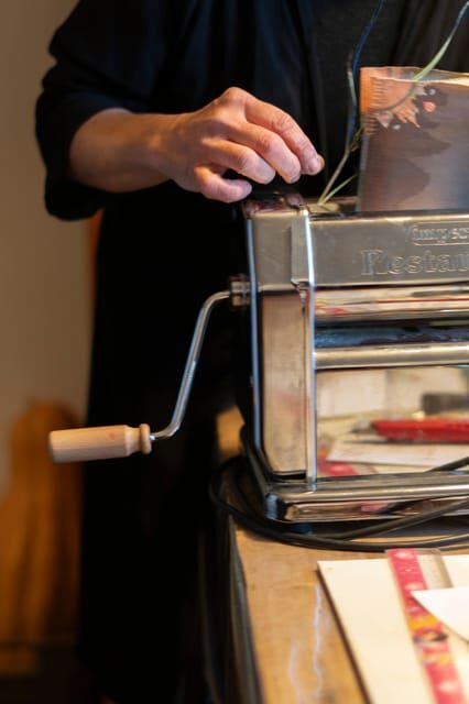 Foligno: creative craft printing workshop on SELF with tasting - Introduction