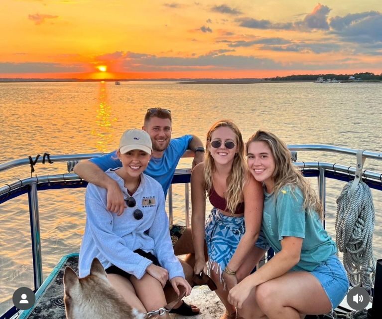 Folly Beach: Sunset Dolphin Boat Tour to Morris Island - The Sum Up