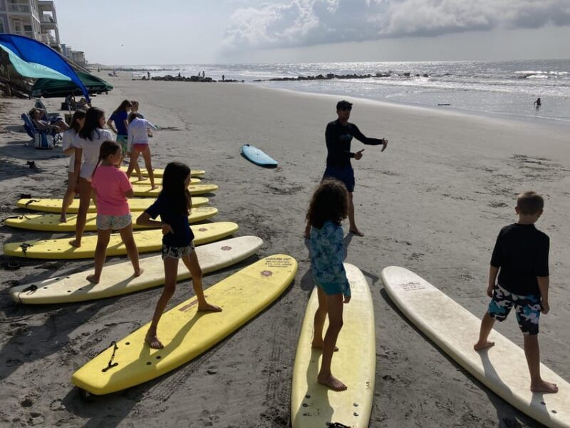 Folly Beach: Surf Lessons - The Experience Itself: Step-by-Step