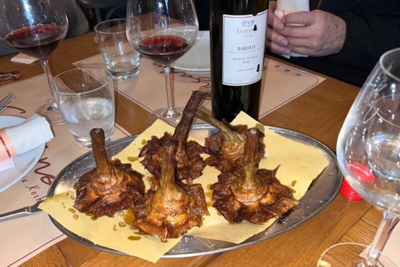 Food Tour -Jewish Ghetto & Trastevere Small group - Key Points