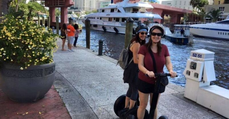 Fort Lauderdale: Famous Yachts and Mansions Segway Tour - Key Points