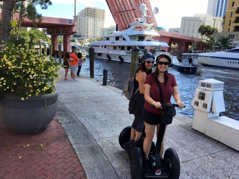 Fort Lauderdale: Famous Yachts and Mansions Segway Tour - FAQ