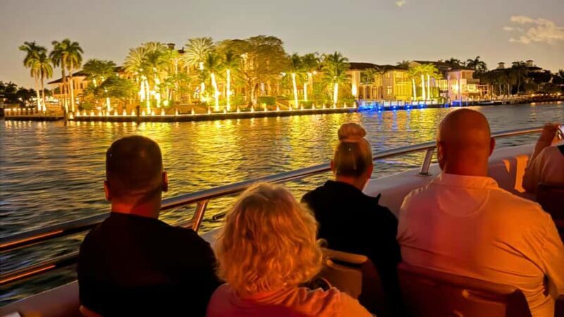Fort Lauderdale: Nighttime Venice of America Tour - What Travelers Can Expect