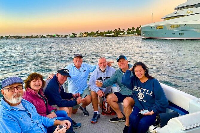 Fort Lauderdale Private Sunset Evening Cruise, 2.5-Hour Boat Tour - FAQs