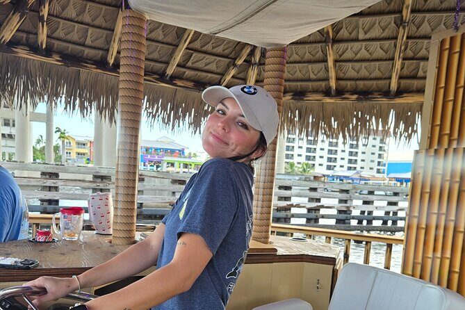 Fort Myers Beach Daytime 90 minute Round Tiki Boat Cruise - The Experience From a Traveler’s Perspective