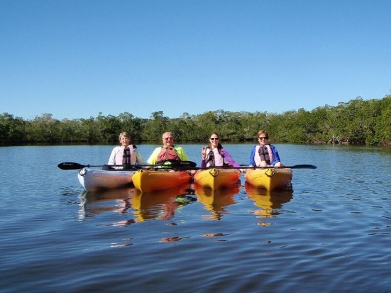 Fort Myers: Guided Sunset Kayaking Tour through Pelican Bay - Key Points