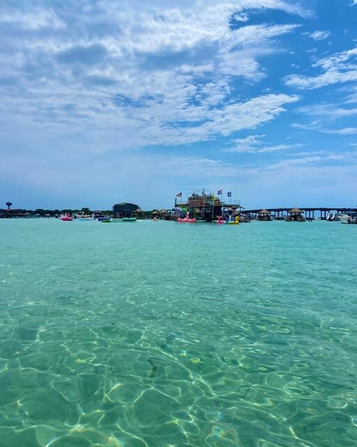 Fort Walton Beach: 24ft Pontoon - 12 Passenger Rental - Navigating to Crab Island