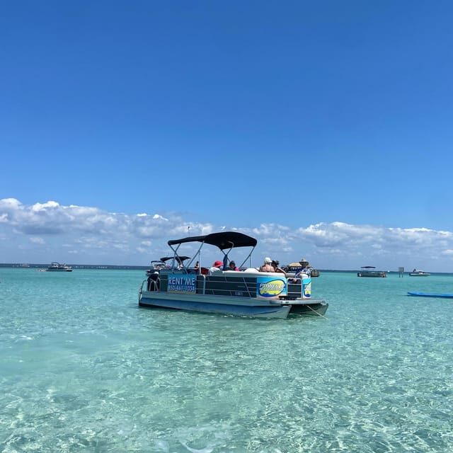 Fort Walton Beach: 24ft Pontoon - 12 Passenger Rental - Setting Sail in Fort Walton Beach