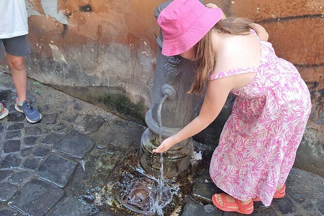 Fountains & Squares of Rome Tour for Kids with Pantheon Trevi Navona & Gelato - Detailed Itinerary Breakdown