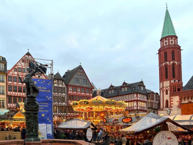 Frankfurt: Christmas Old Town Walking Tour (2 hours in German) - The Itinerary: What You’ll See and Experience