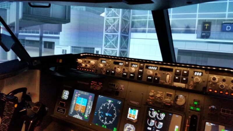 Frankfurt: "Ready for take off" - Flight Simulator B737 - Key Points