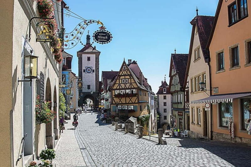 Frankfurt to Rothenburg Private Tour by Public Transport - The Value and Experience