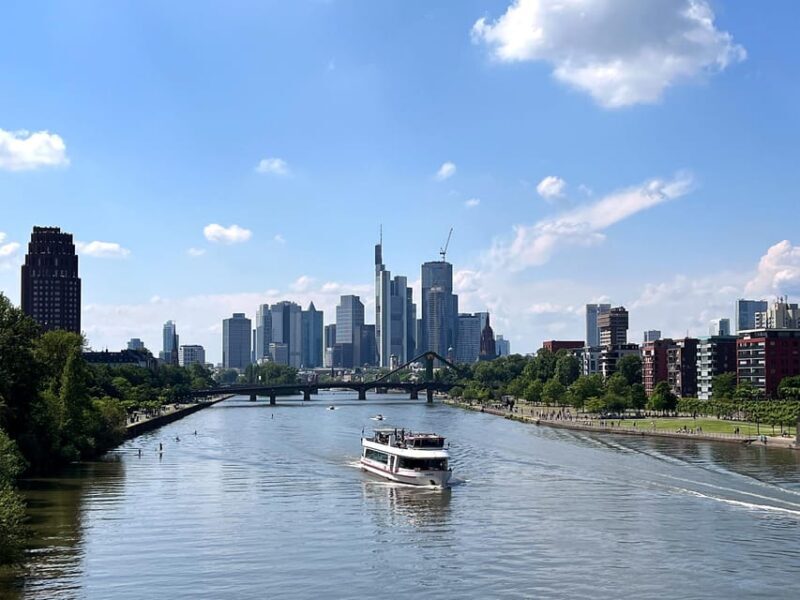 Frankfurt: Walking tour in German in private - just for you and your friends - Key Points