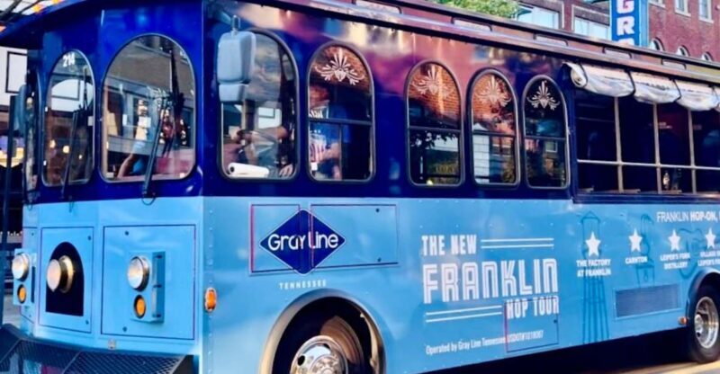 Franklin: Trolley Hop-On and Hop-Off Tour - Discover the Charm of Franklin with the Trolley Hop-On and Hop-Off Tour
