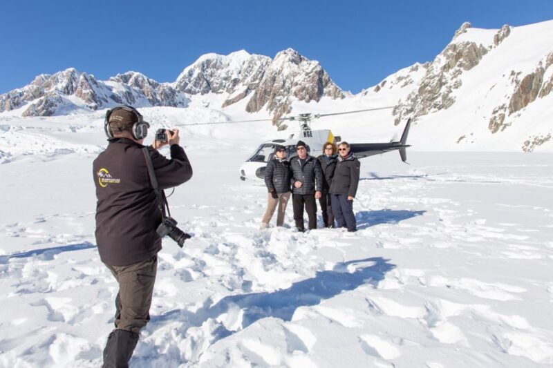 Franz Josef: The Grand Tour by Helicopter with Snow Landing - Key Points