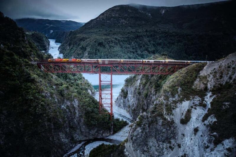 Franz Josef to Christchurch 1 Way Tour inc TranzAlpine Train - Key Points