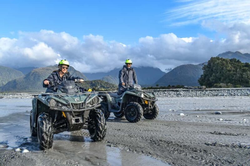 Franz Josef Town: Scenic Glacier Quad Bike Tour with Gear - What the Terrain Looks Like