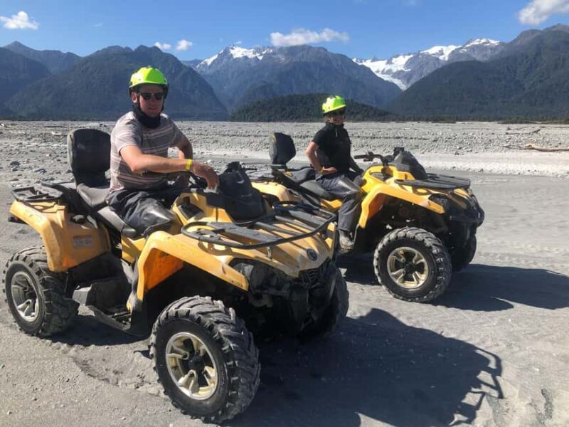 Franz Josef Town: Scenic Glacier Quad Bike Tour with Gear - FAQ