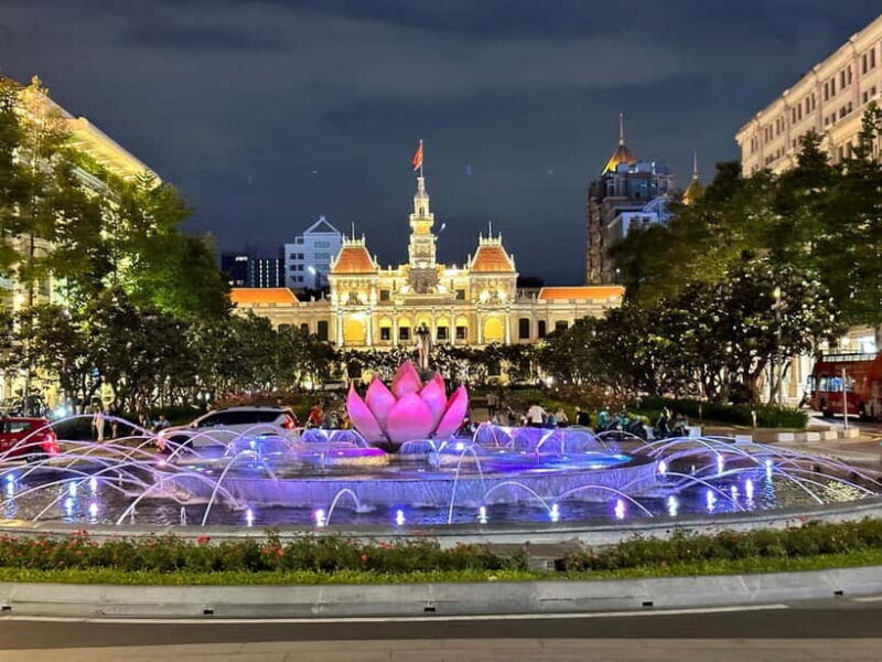 Free E-sim Saigon Night Walking Tour with Local Guide - Key Points
