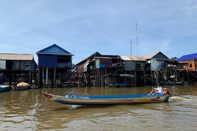 ( Free eSim) Floating Village Half Day Boat Tour at Kompong Pluk - Key Points
