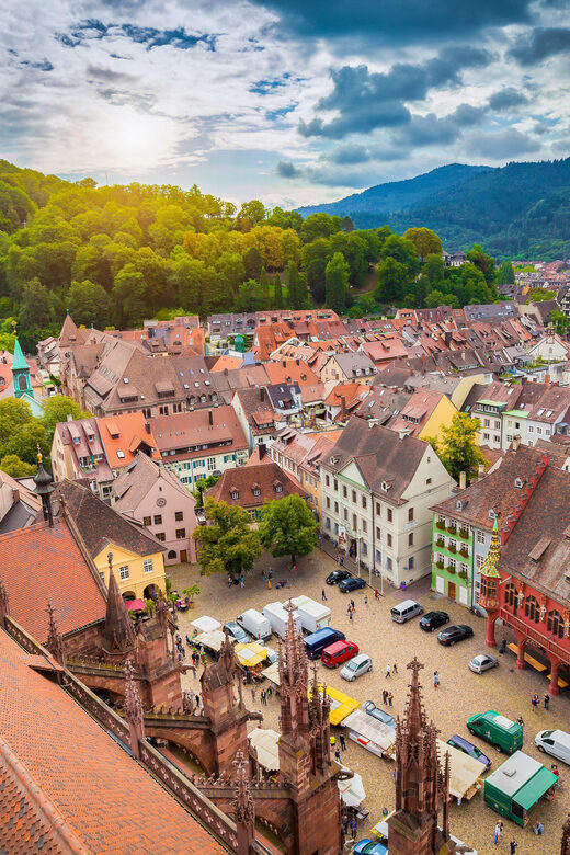 Freiburg: Exciting City Tour with sightseeing and history - Old Synagogue Square & Martin’s Gate