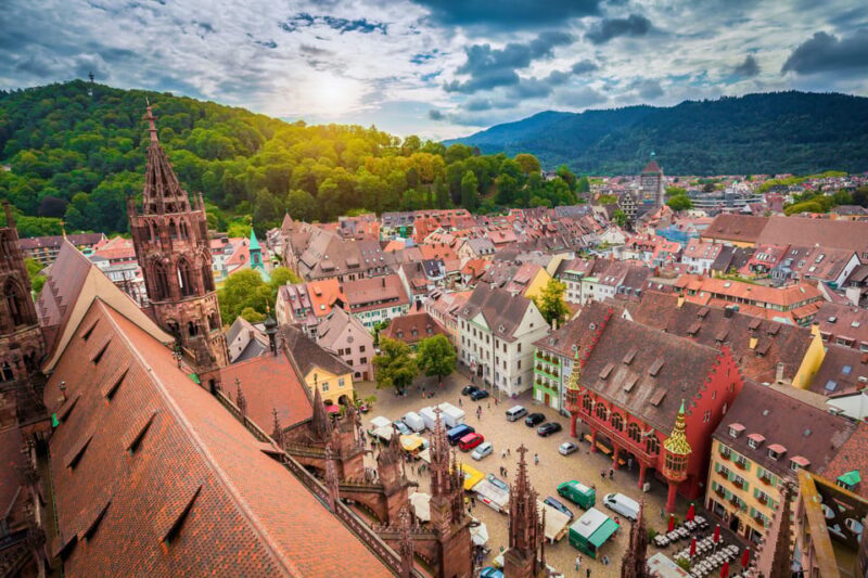 Freiburg: Exciting City Tour with sightseeing and history - Freiburger Bächle and Schwabentor