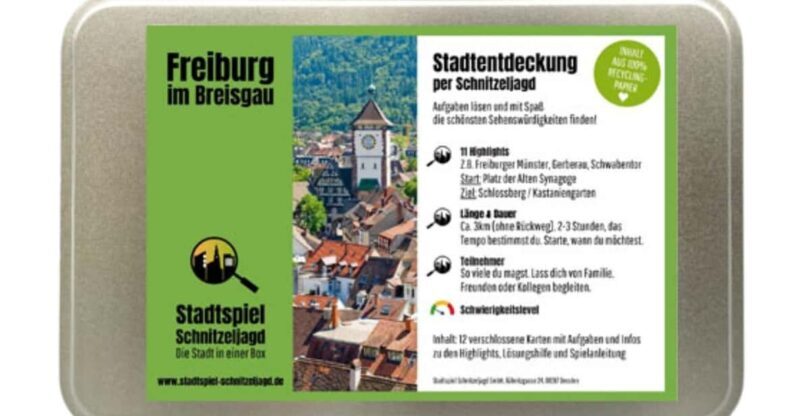 Freiburg im Breisgau: Scavenger Hunt Self-Guided Tour - Introduction