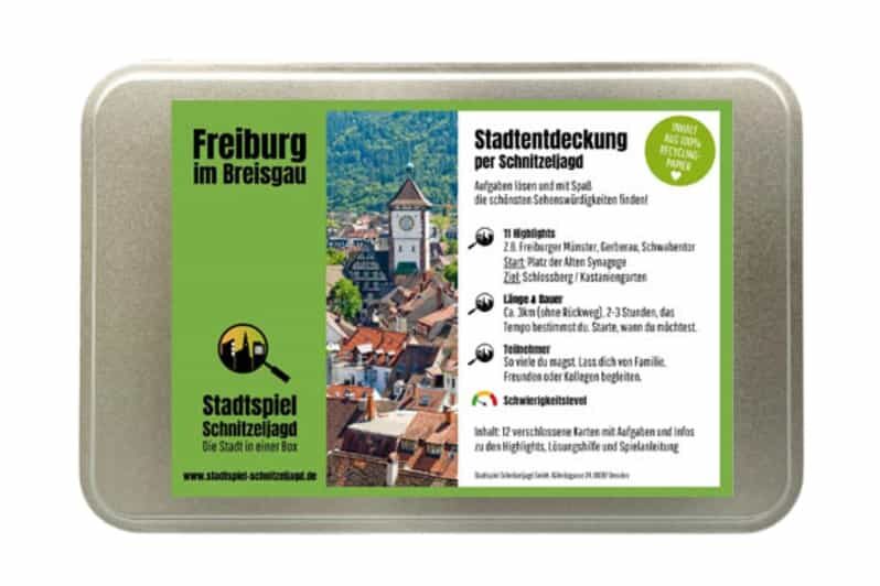 Freiburg im Breisgau: Scavenger Hunt Self-Guided Tour - Authentic Experiences and Practical Details