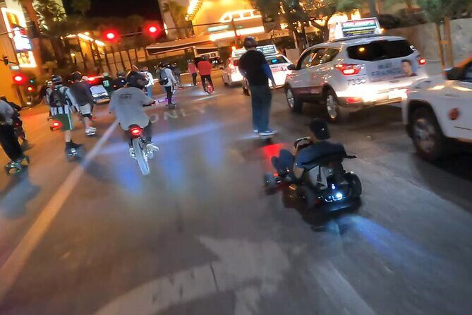 Fremont Street eBoard Wednesday Night Group Ride - The Itinerary in Detail