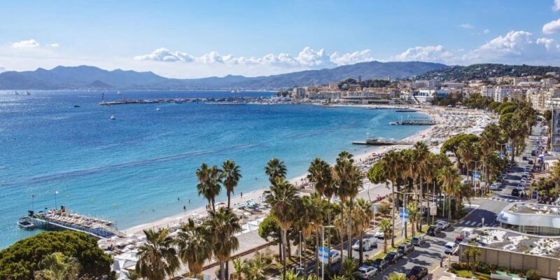 French Riviera West Coast Between Nice and Cannes - Ending in the Glamorous Cannes