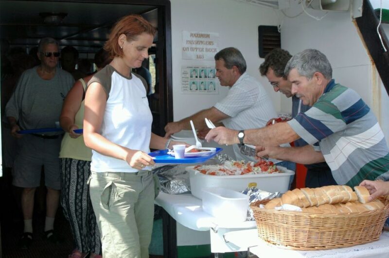From Ag. Nikolaos: Spinalonga & Kolokytha Cruise with Lunch - The Scenic Journey to Kolokytha Bay