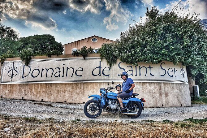 From Aix-en-Provence : Half-day Sidecar Wine Tour - The Scenic Drive Toward Sainte-Victoire