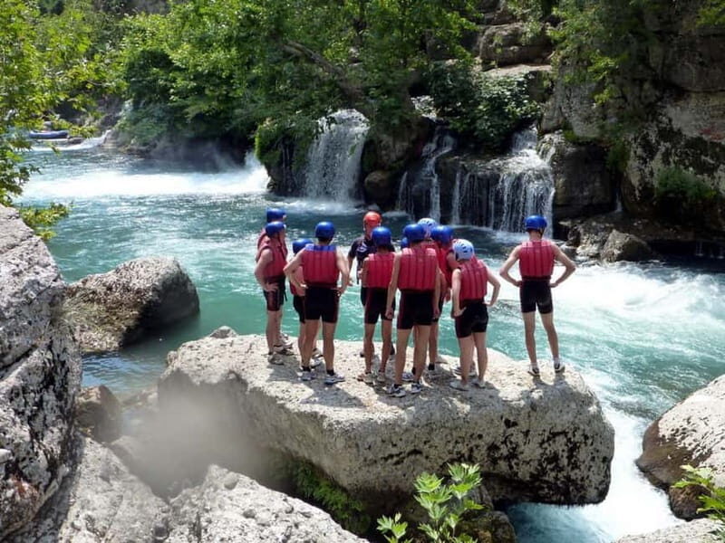 From Alanya & Side: Canyoning and Rafting Tour with Lunch - Key Points