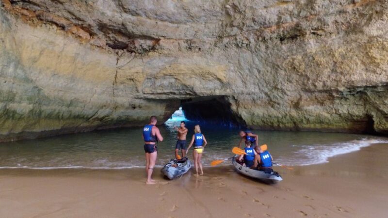 From Albufeira: Benagil Hidden Caves Tour by Kayak - FAQ