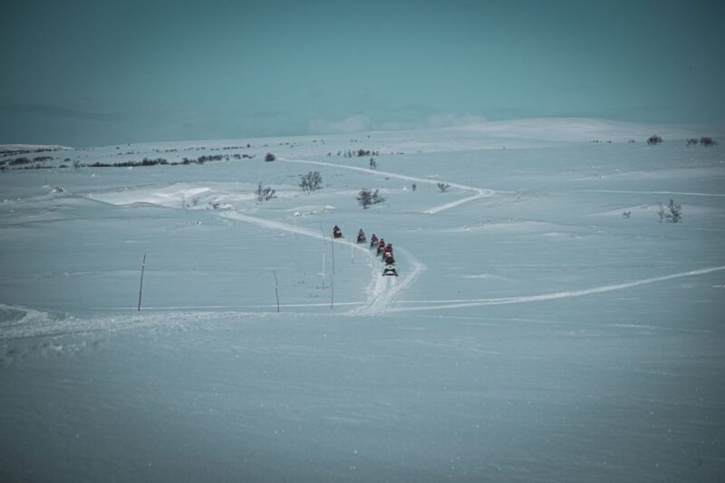 From Alta: Daytime Snowmobile Adventure - Breaking Down the Arctic Snowmobile Adventure